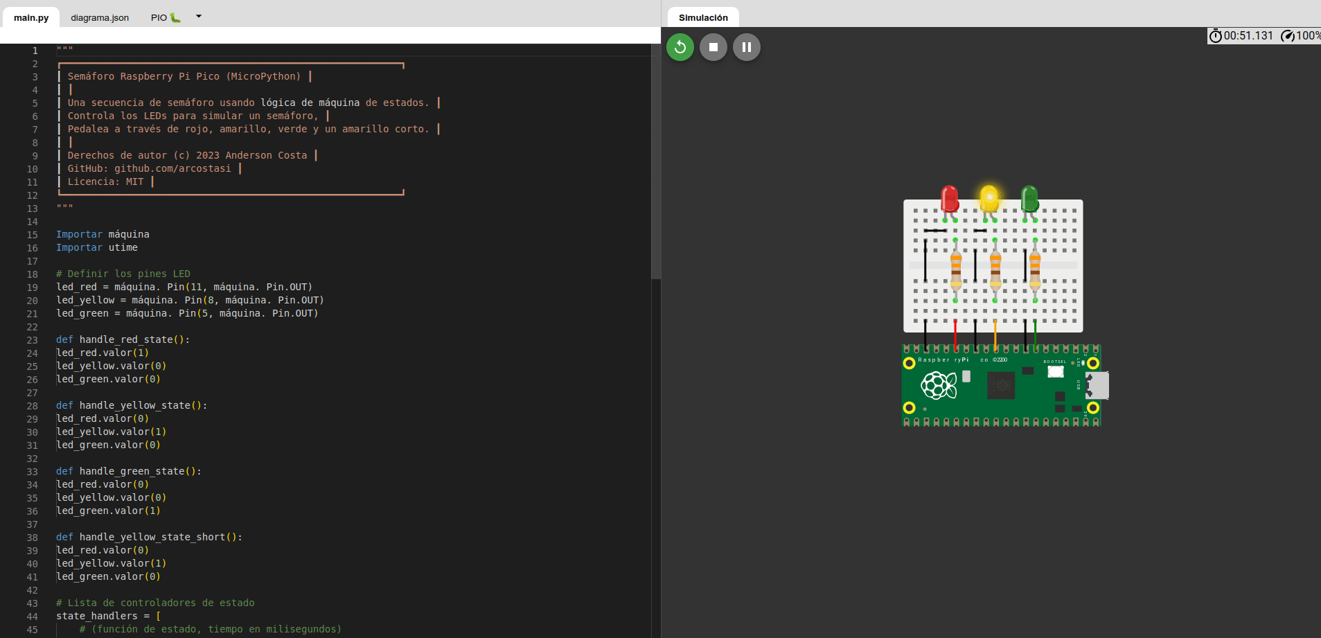 Wokwi un simulador de electrónica en línea